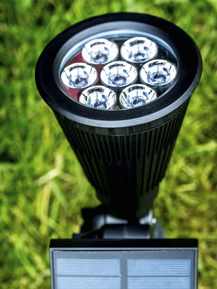 Tuinspots: Iplux® Solar LED Tuinspot Pro 240lm